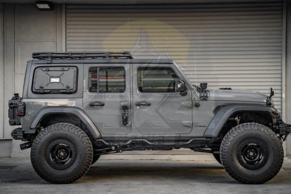 4X4 SERIES > Progi aluminiowe FURY Jeep Wrangler JLU